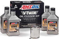 AMSOIL Synthetic Motorcycle Oil | Oil Change Kits | Fluids